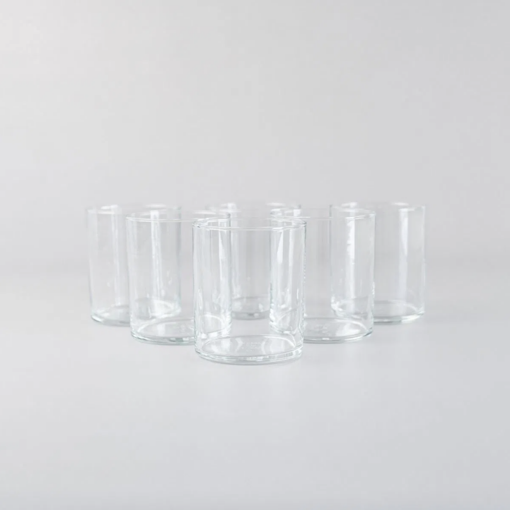 Vaso Jerte De Vidrio 360ml X6 Unidades – Pirámide Home